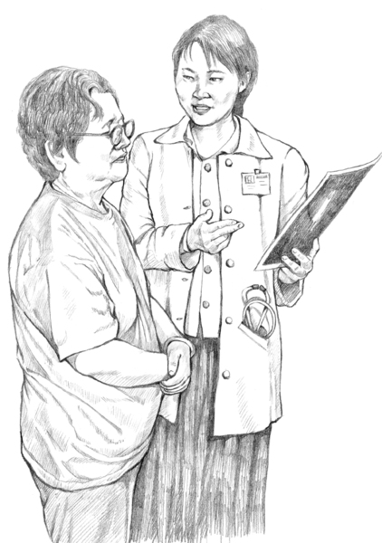 doctor counseling patient | Media Asset | NIDDK