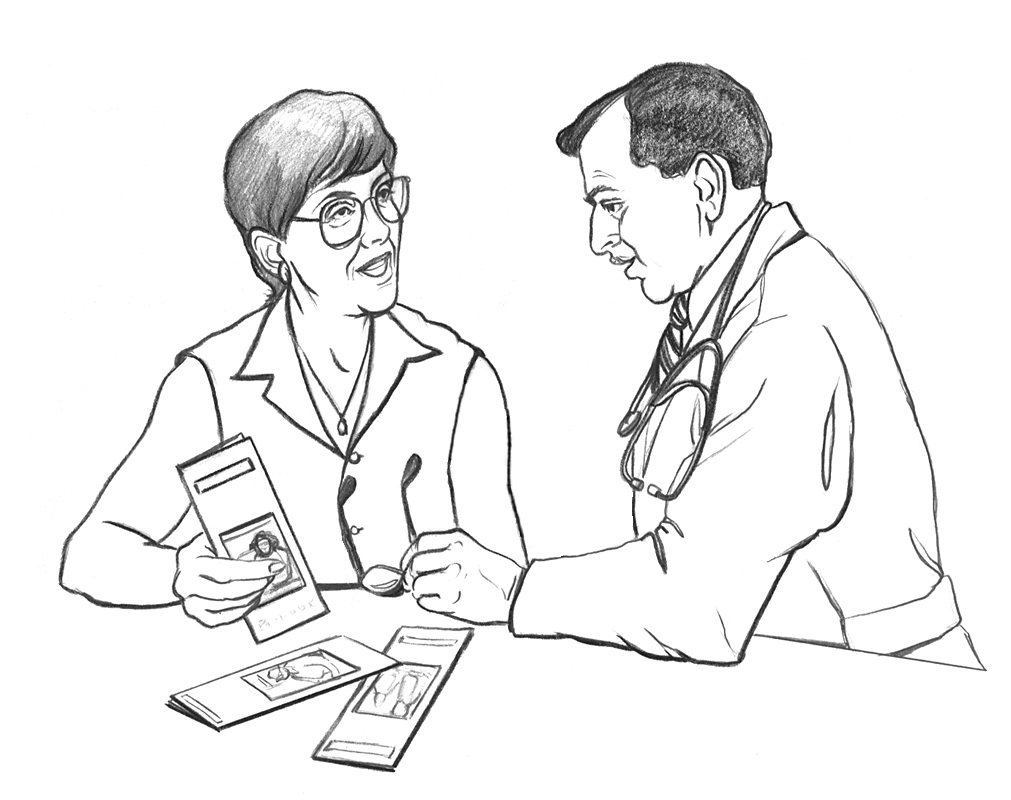 A doctor talking with a patient | Media Asset | NIDDK